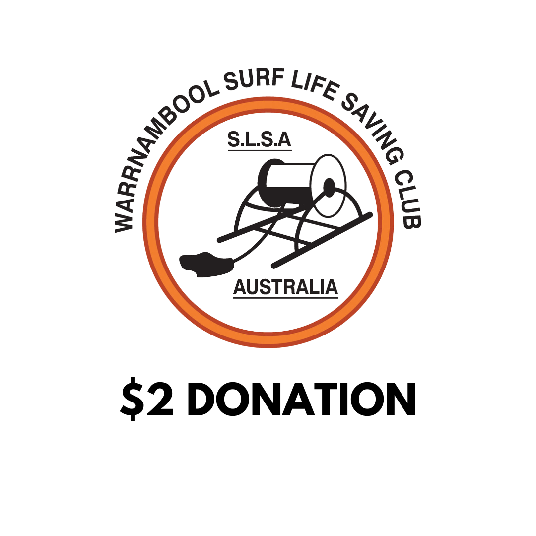 $2 Donation – Warrnambool Surf Life Saving Club Store